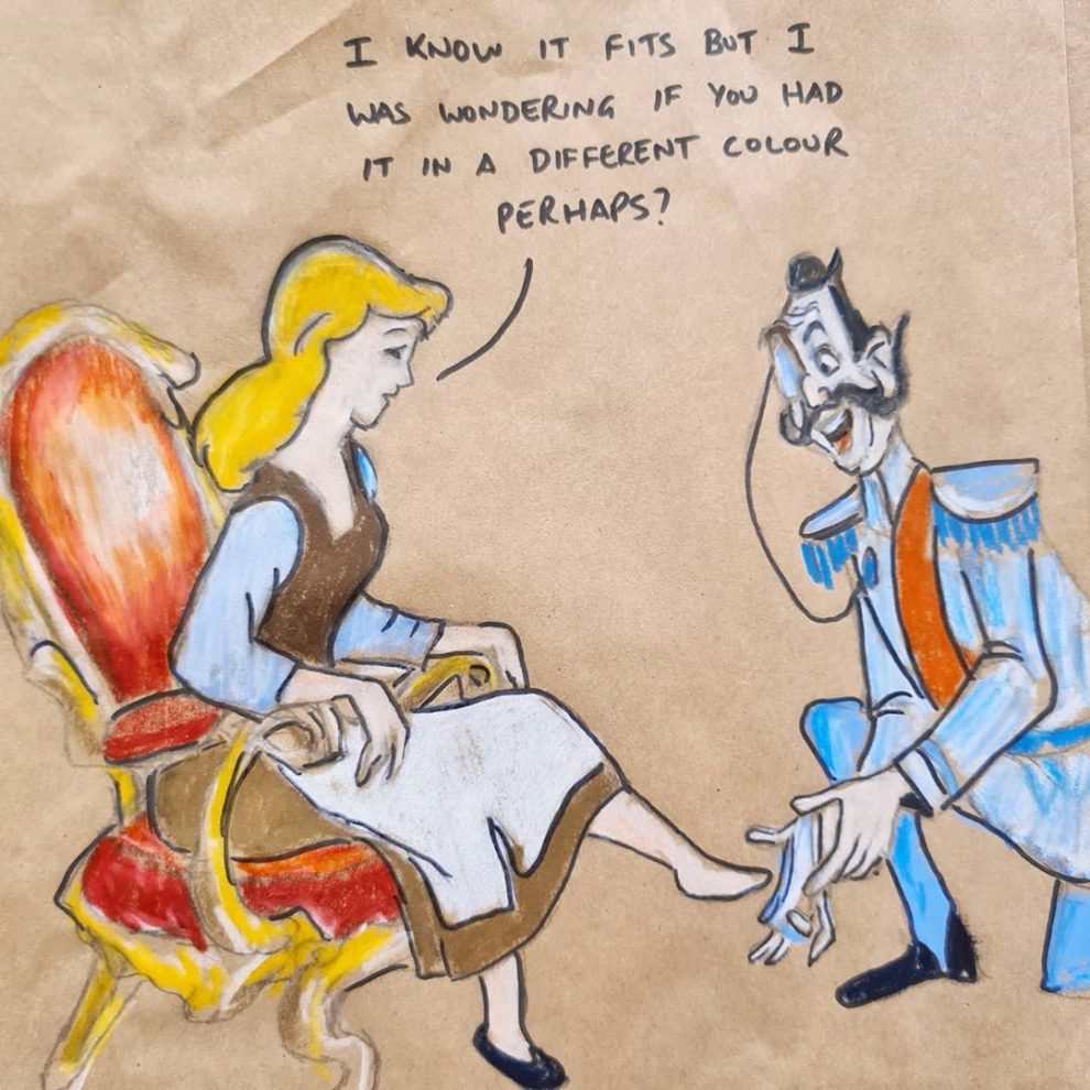 Meet Dave: He Has Been Drawing Dad Jokes And Puns On His Daughters ...