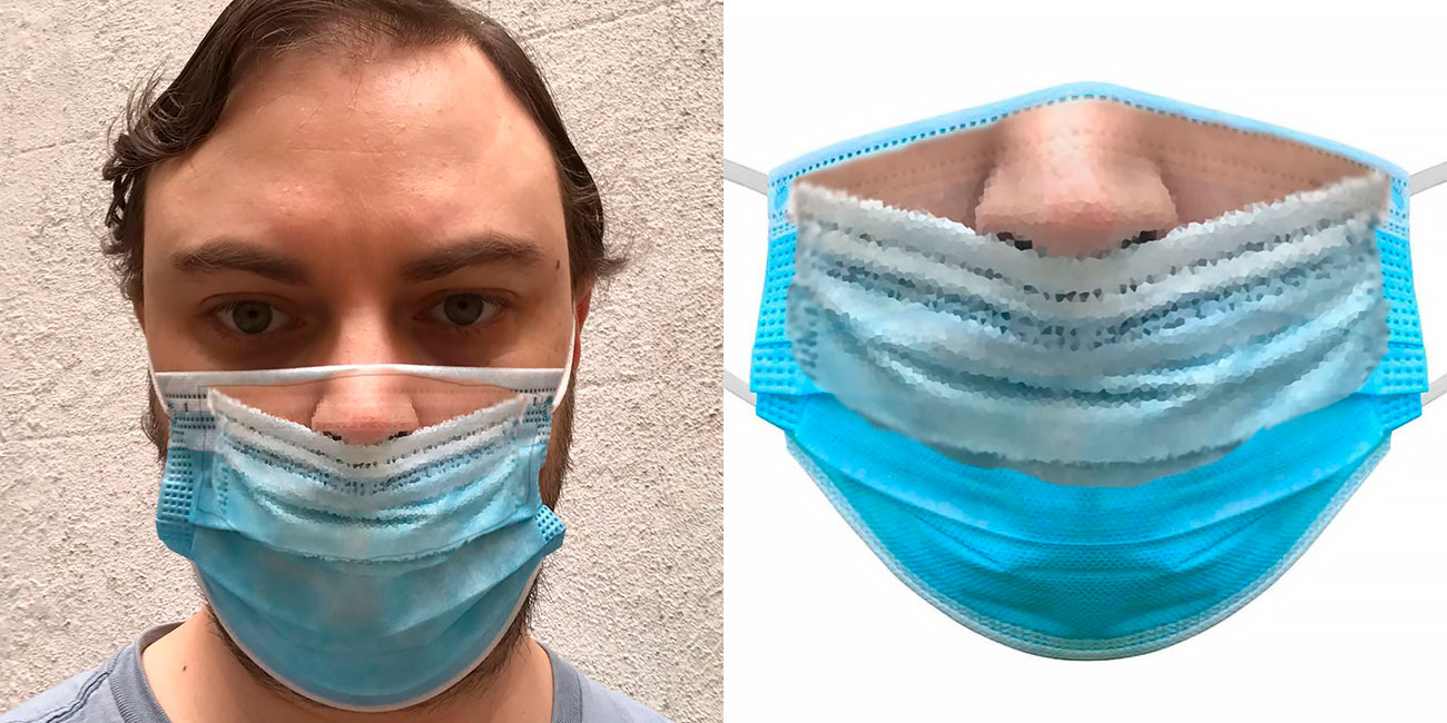 NoseMask: Artist Designed a Mask for People Who Want to Stay Safe but ...