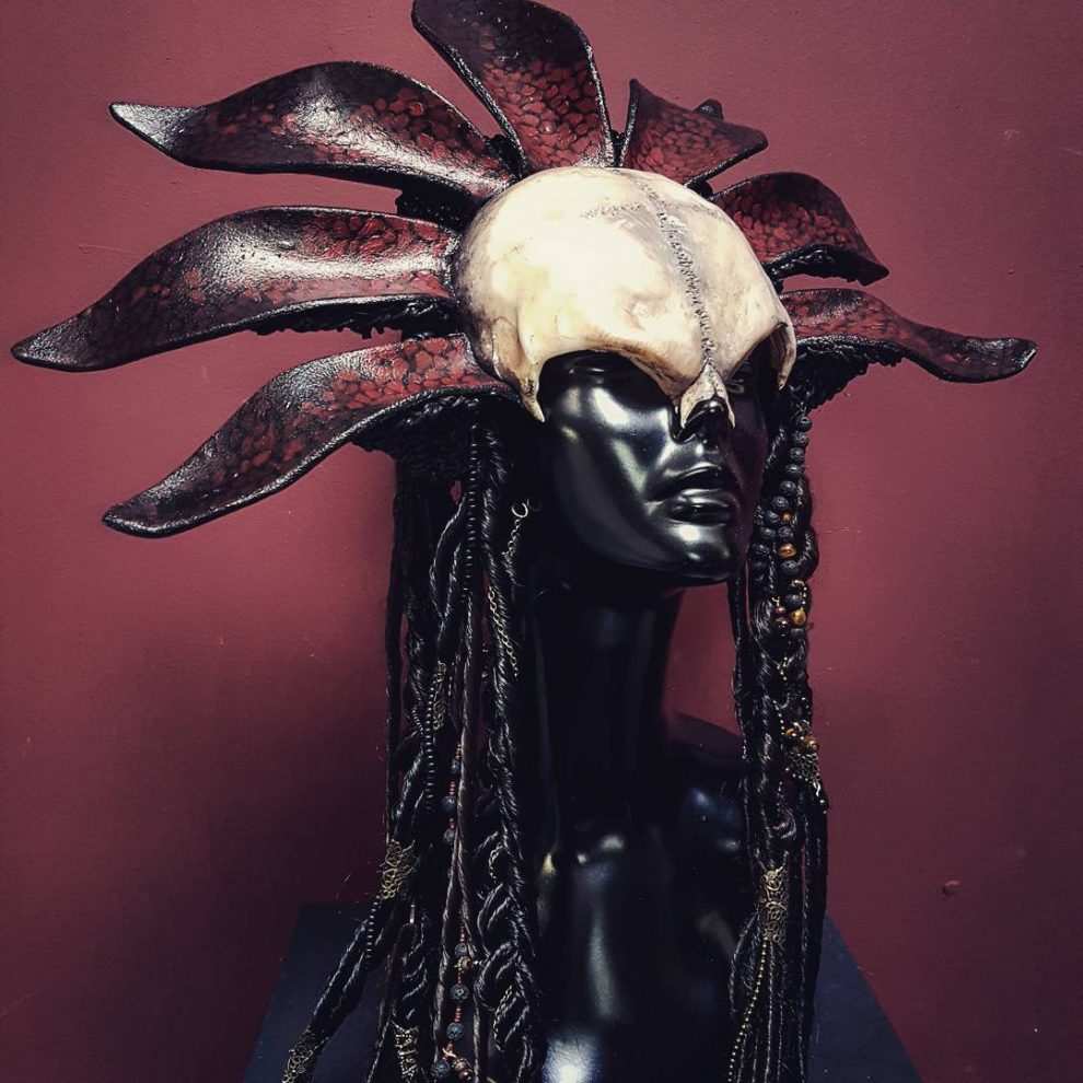 Makeup Artist Creates Dark Fantasy Costumes From The Lightweight ...