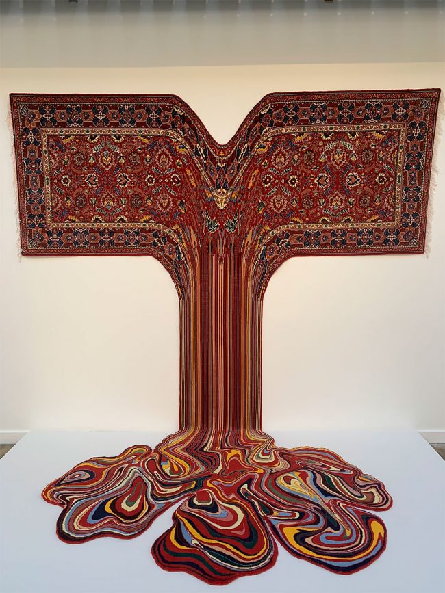 Magic Carpets: The Incredibly Fluid Rug Patterns by Faig Ahmed » Design ...
