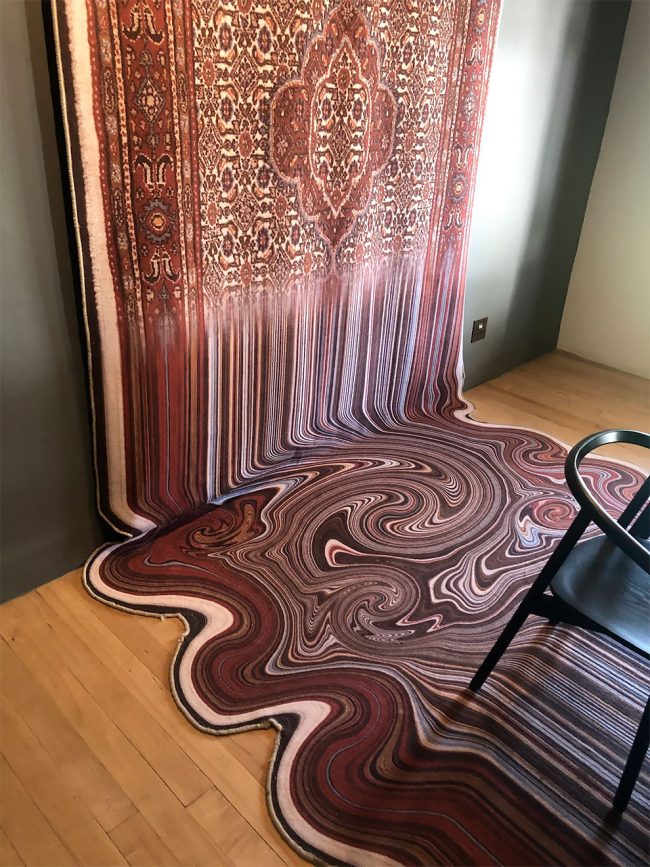 Magic Carpets: The Incredibly Fluid Rug Patterns by Faig Ahmed » Design ...
