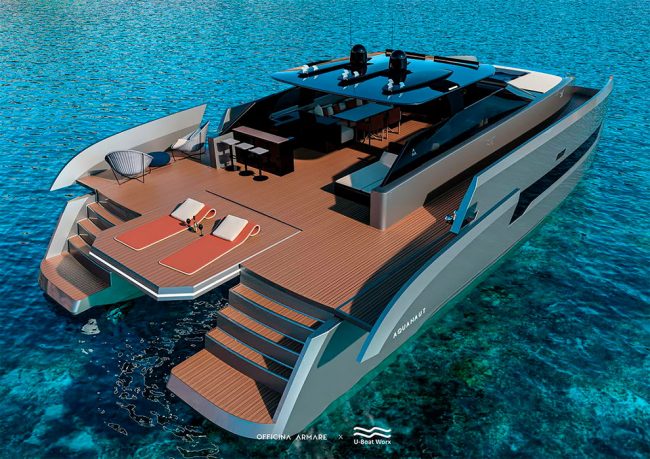 This 4×4-Inspired Aquanaut Yacht Explores Deeper with Onboard Submarine ...