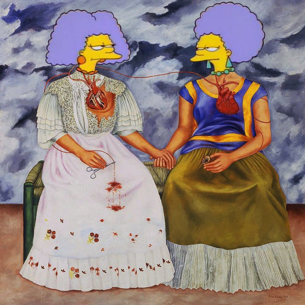 The Simpsons Meets Fine Art in Amazing Mash-Ups » Design You Trust ...