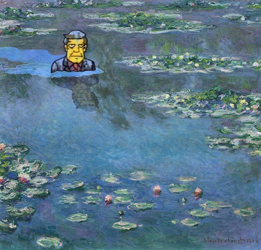 The Simpsons Meets Fine Art in Amazing Mash-Ups » Design You Trust ...