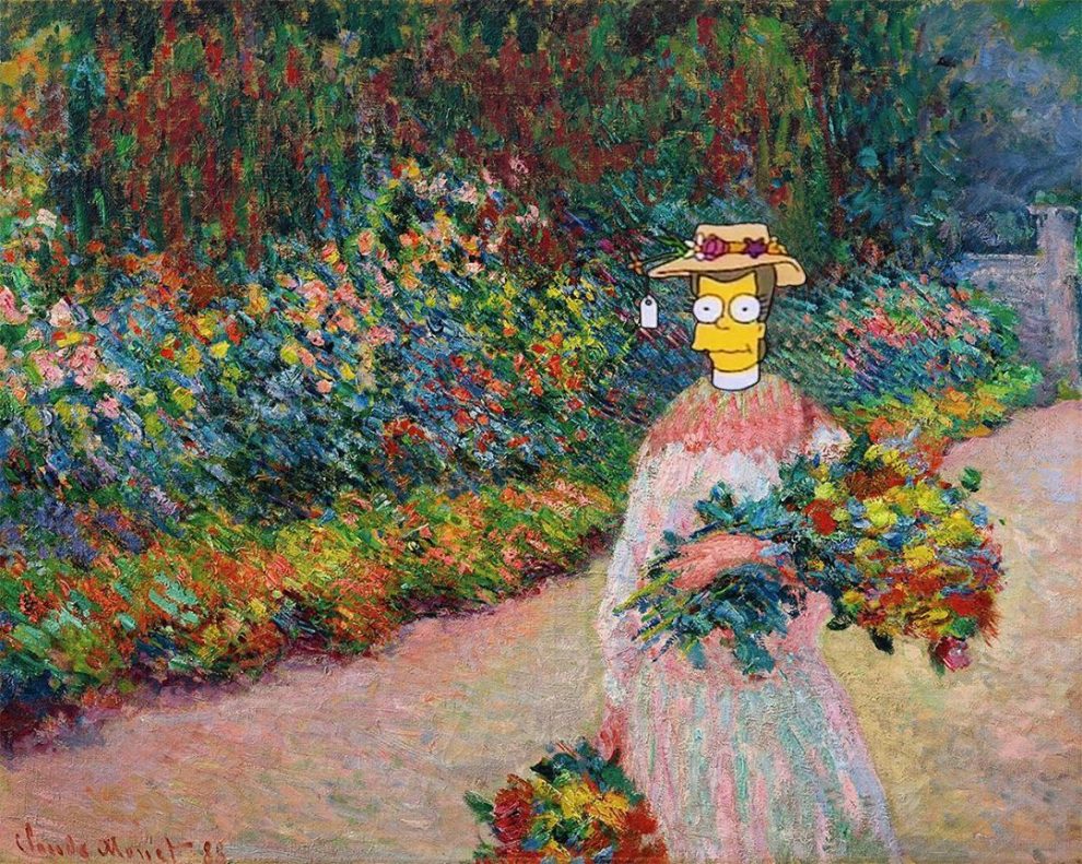 The Simpsons Meets Fine Art in Amazing Mash-Ups » Design You Trust ...