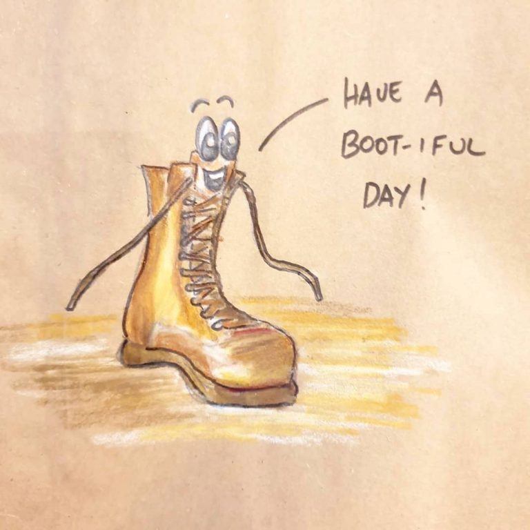 Meet Dave: He Has Been Drawing Dad Jokes And Puns On His Daughters ...