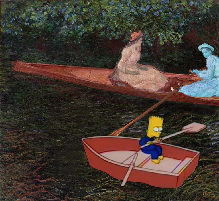 The Simpsons Meets Fine Art in Amazing Mash-Ups » Design You Trust ...