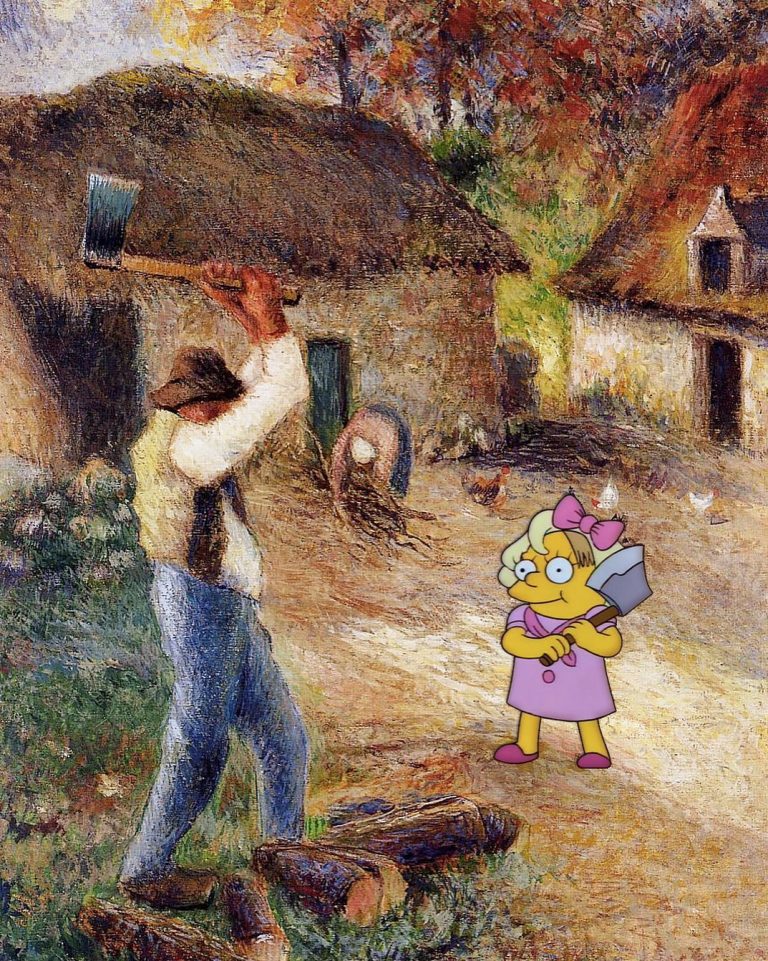 The Simpsons Meets Fine Art in Amazing Mash-Ups » Design You Trust ...