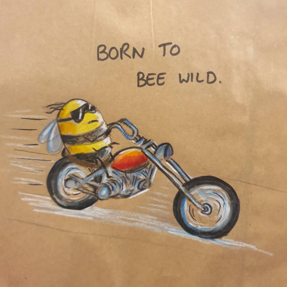 Meet Dave: He Has Been Drawing Dad Jokes And Puns On His Daughters ...