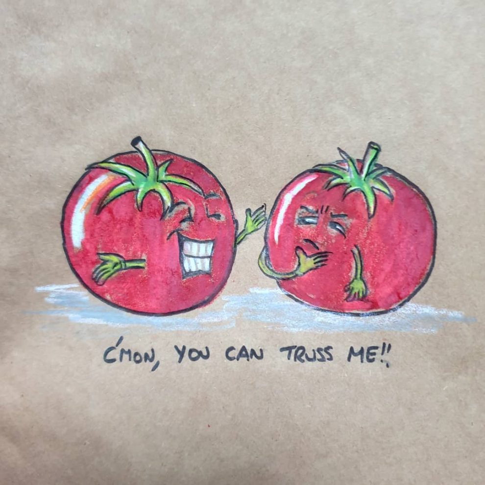 Meet Dave: He Has Been Drawing Dad Jokes And Puns On His Daughters ...