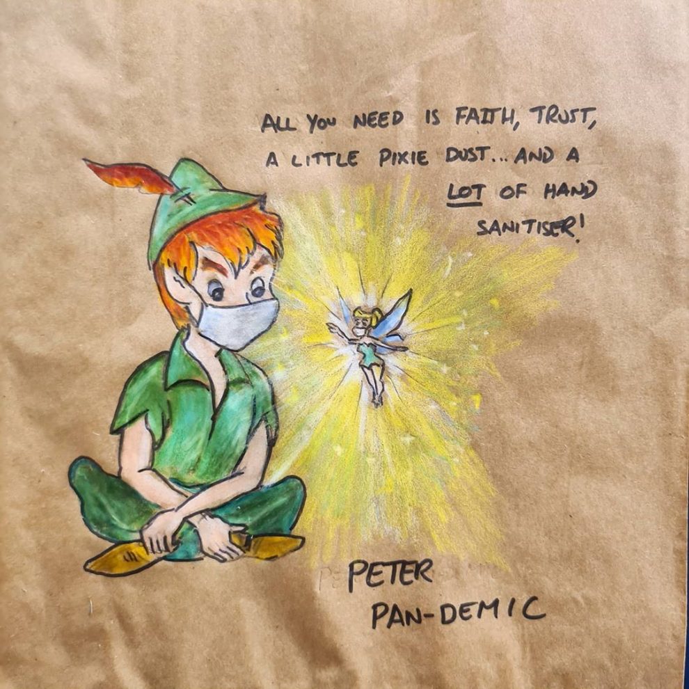 Meet Dave: He Has Been Drawing Dad Jokes And Puns On His Daughters ...