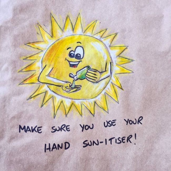 Meet Dave: He Has Been Drawing Dad Jokes And Puns On His Daughters ...