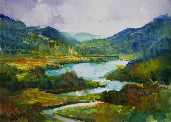 After A Trip To Ireland, Artist Decided To Paint Its Stunning ...