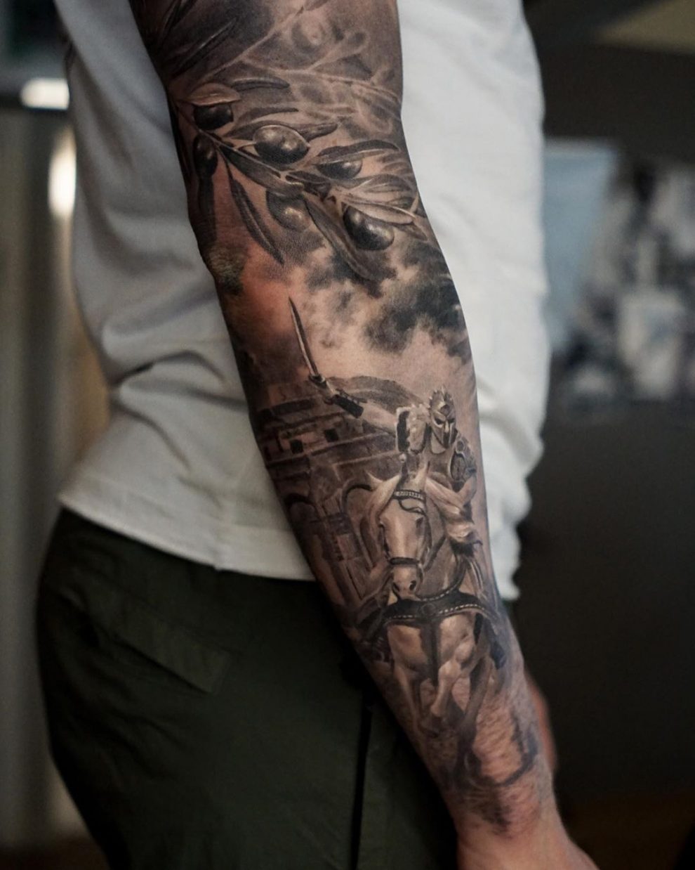 These Ancient Greek and Roman Art Tattoos are Amazing » Design You ...