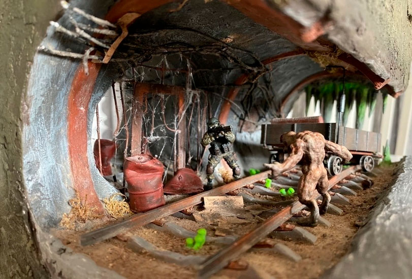 Russian Guy Perfectly Reproduced Horror Scenes from Metro 2033 in ...