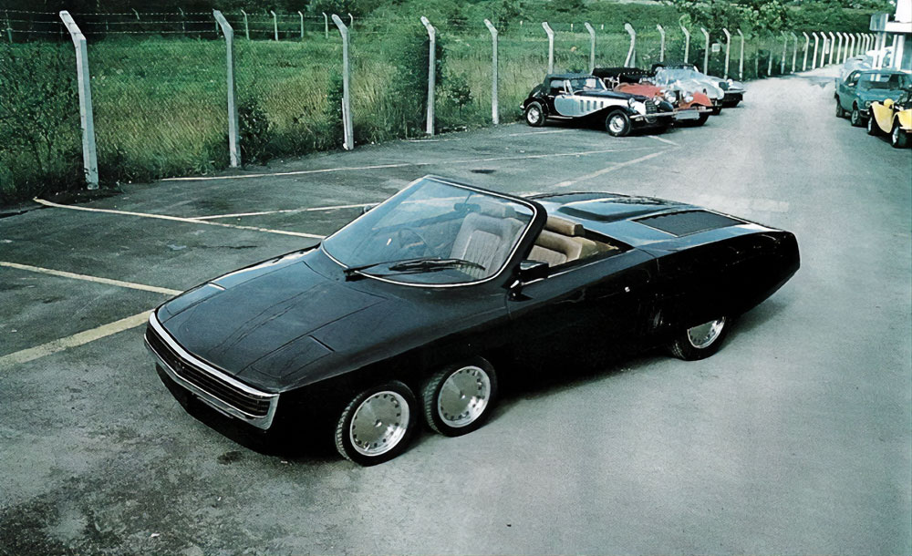 Stunning Vintage Photos of the Panther 6, a Crazy 6-Wheeled UK Sports ...