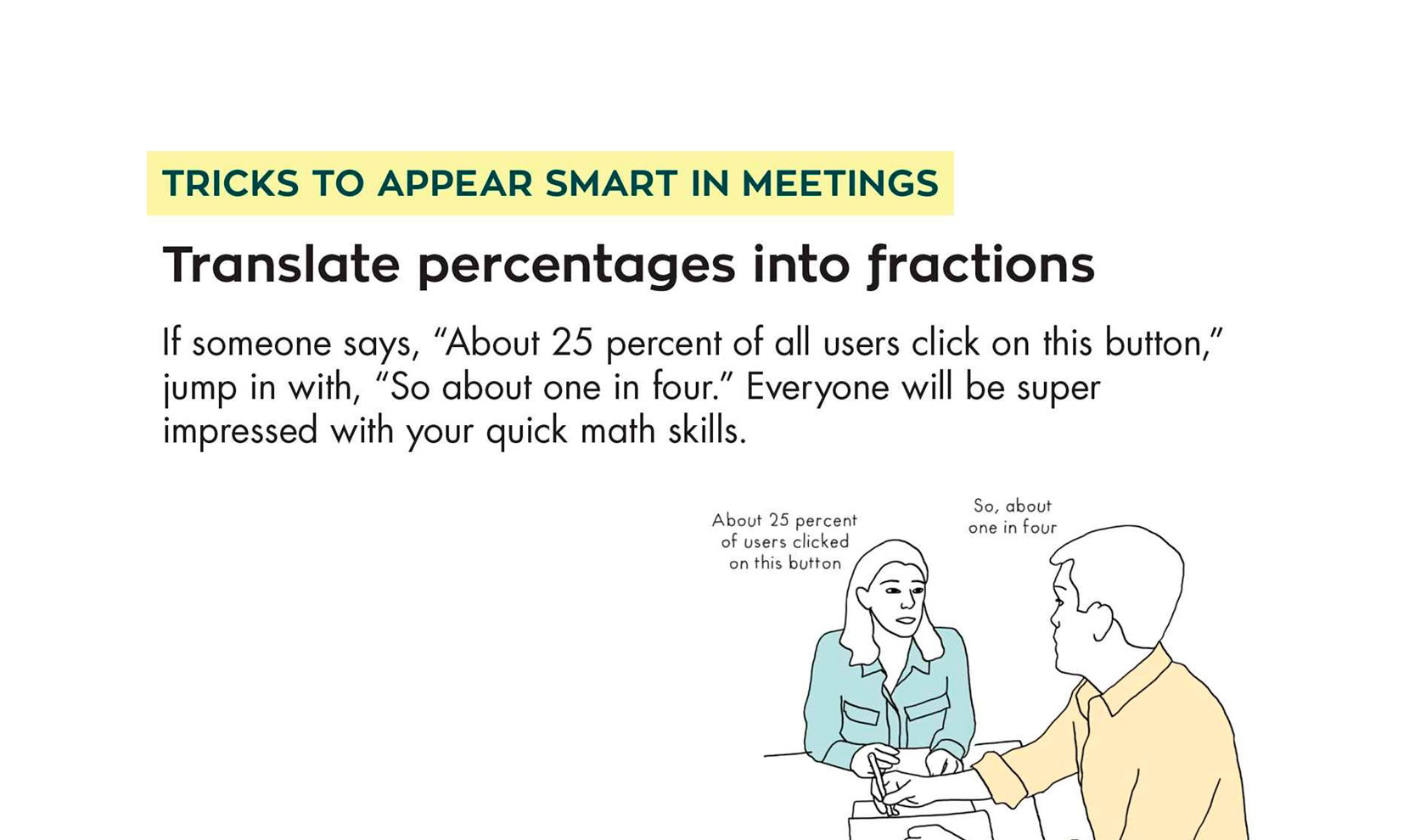 Tricks to Appear Smart in Meetings 2021 Day-to-Day Calendar Is Here ...