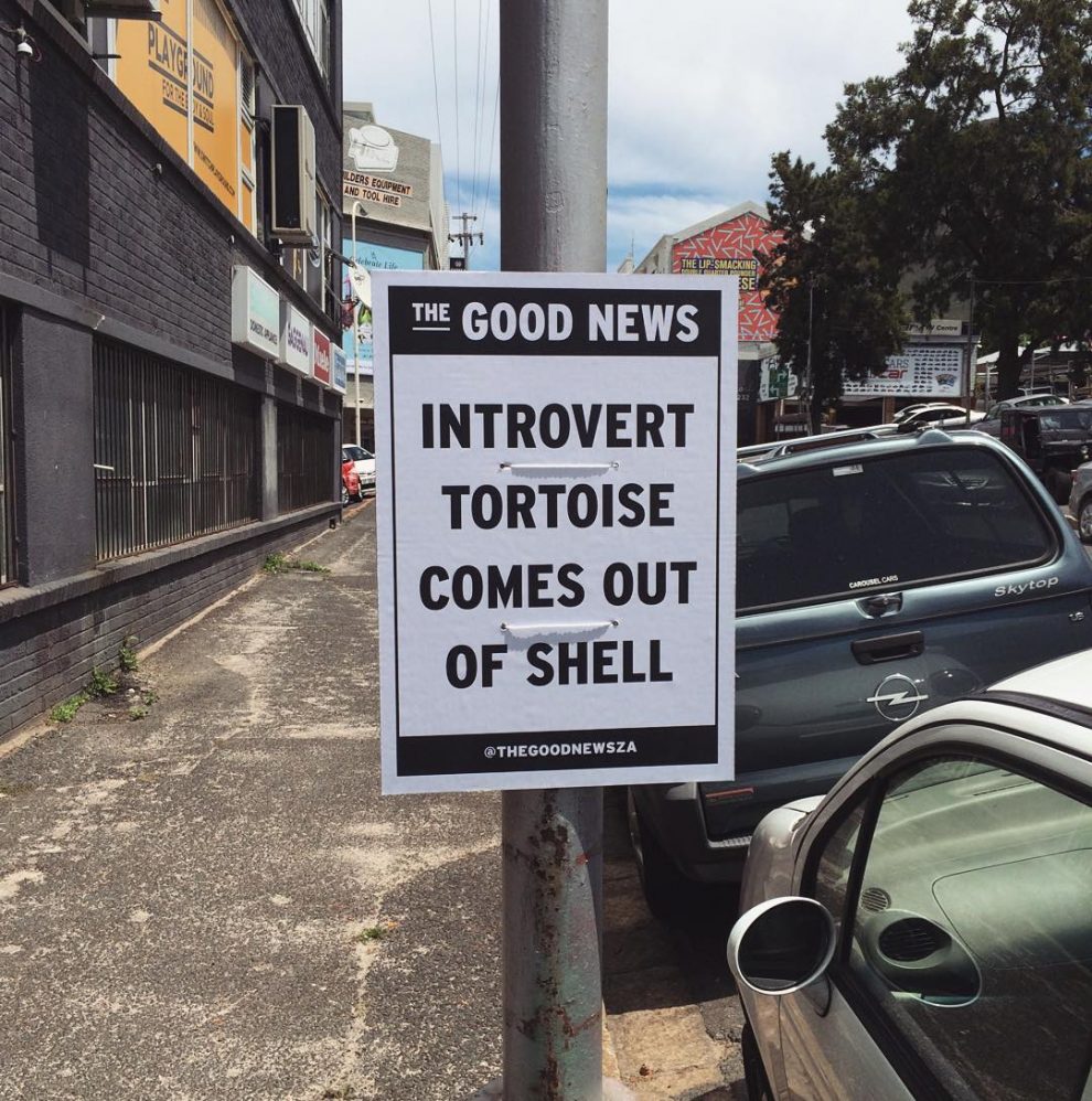 This Artist Delivers “The Good News” With Upbeat Street Flyers » Design ...