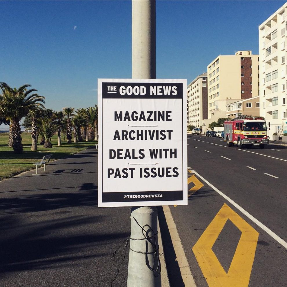 This Artist Delivers “The Good News” With Upbeat Street Flyers » Design ...