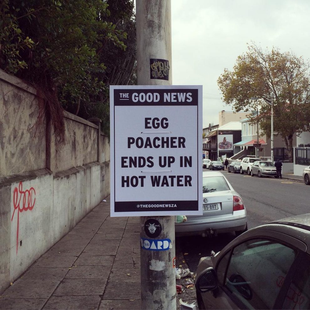 This Artist Delivers “The Good News” With Upbeat Street Flyers » Design ...