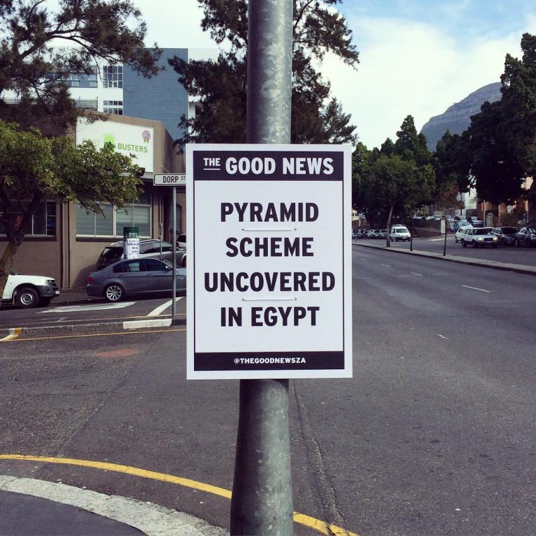 This Artist Delivers “The Good News” With Upbeat Street Flyers » Design ...