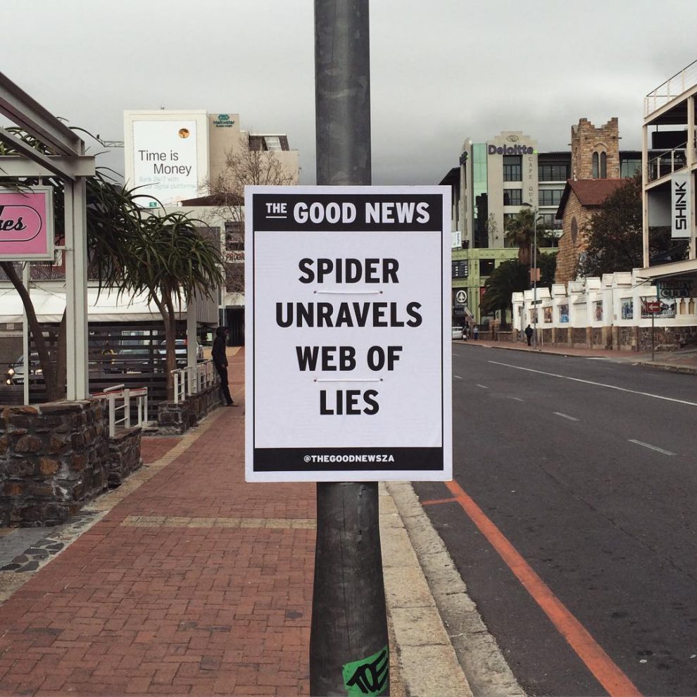 This Artist Delivers “The Good News” With Upbeat Street Flyers » Design ...