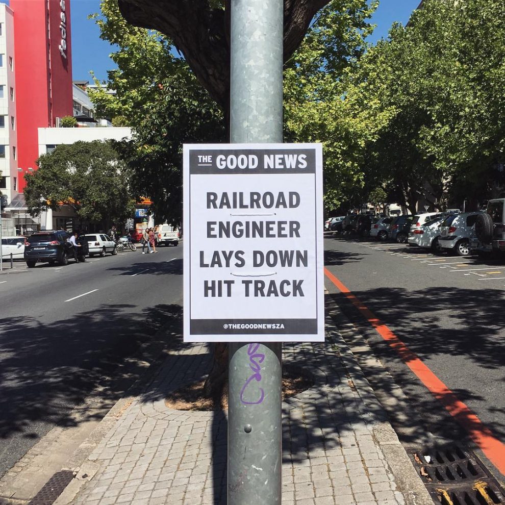 This Artist Delivers “The Good News” With Upbeat Street Flyers » Design ...