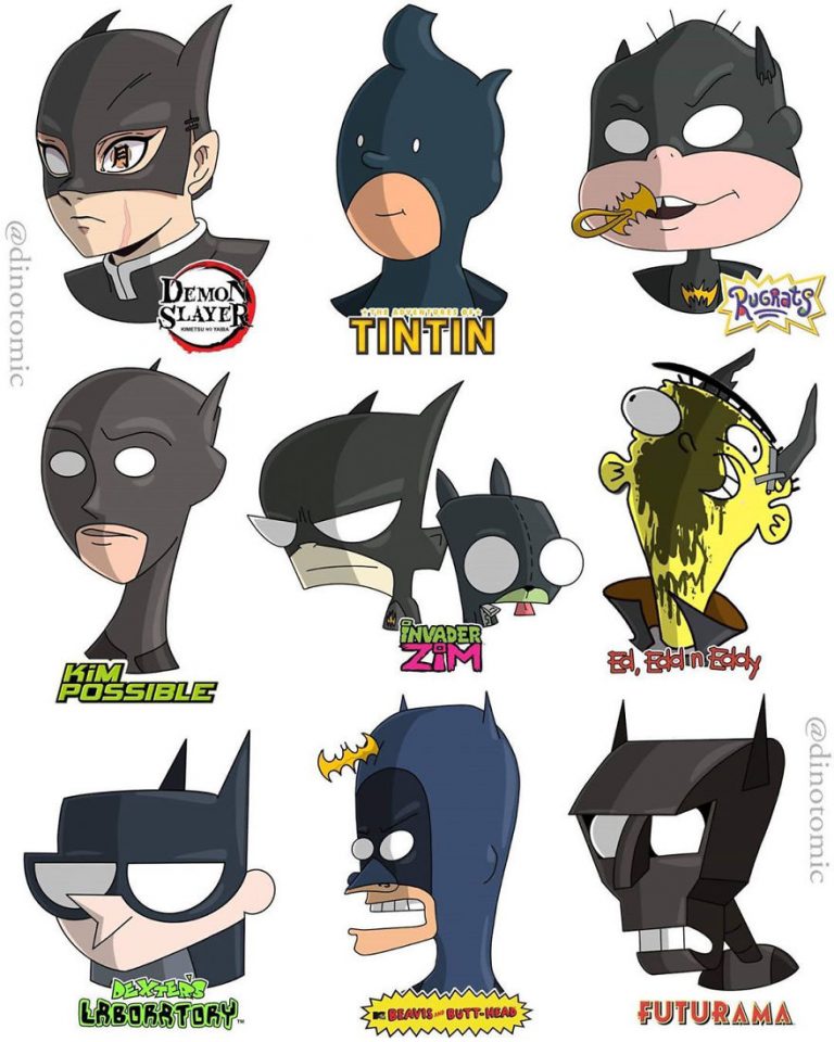 Artist Fuses Together The Most Beloved Cartoon Characters, And The ...