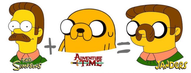 Artist Fuses Together The Most Beloved Cartoon Characters, And The ...