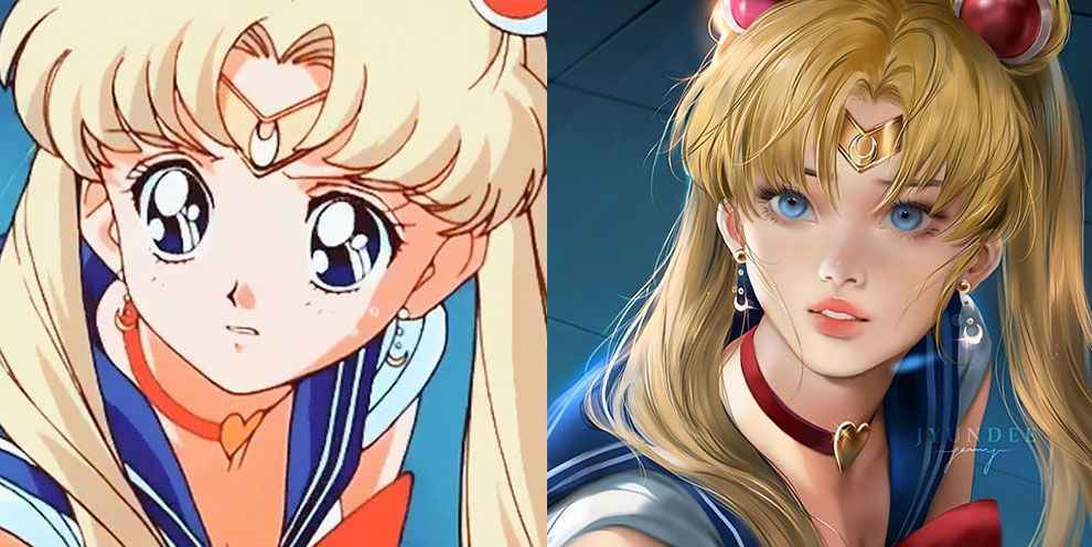 Recognizable Characters Recreated By A Korean Artist In Her Own Style ...