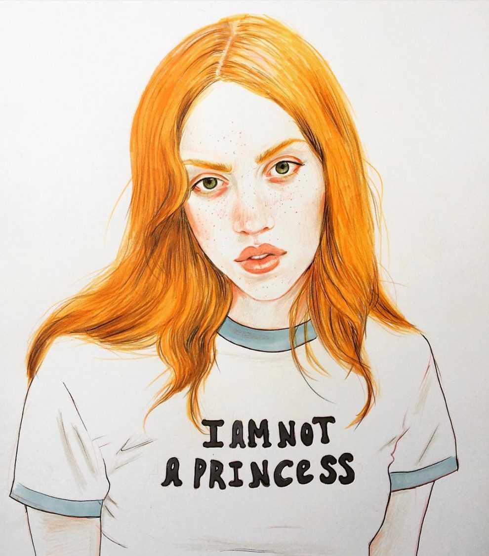 Artist Creates Sensual Portraits Characterised By The Female Presence ...