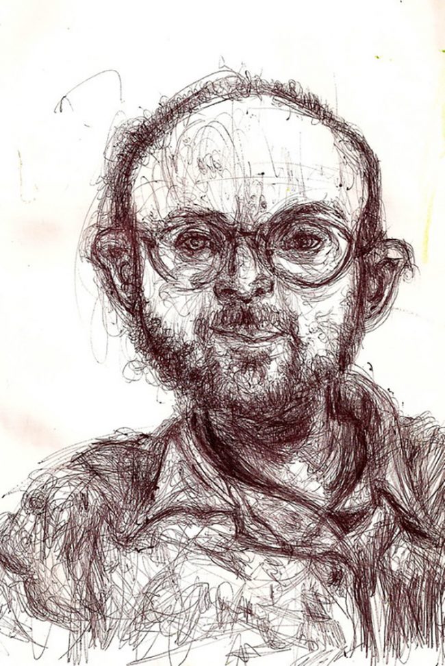 Artist Takes A Different Drug Every Day And Draws A Self-Portrait Under ...