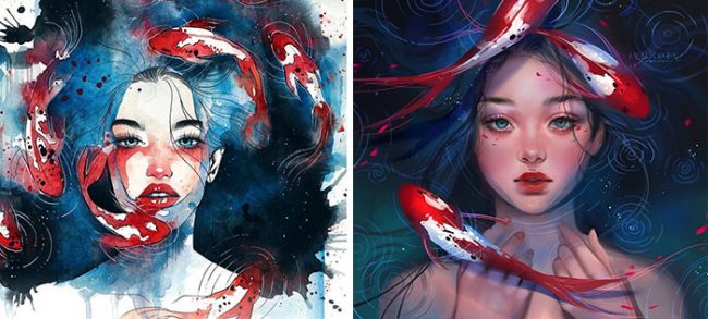 Recognizable Characters Recreated By A Korean Artist In Her Own Style ...