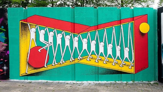 Every Year, Graffiti Artists Turn This Traffic Circle Into Amazing ...