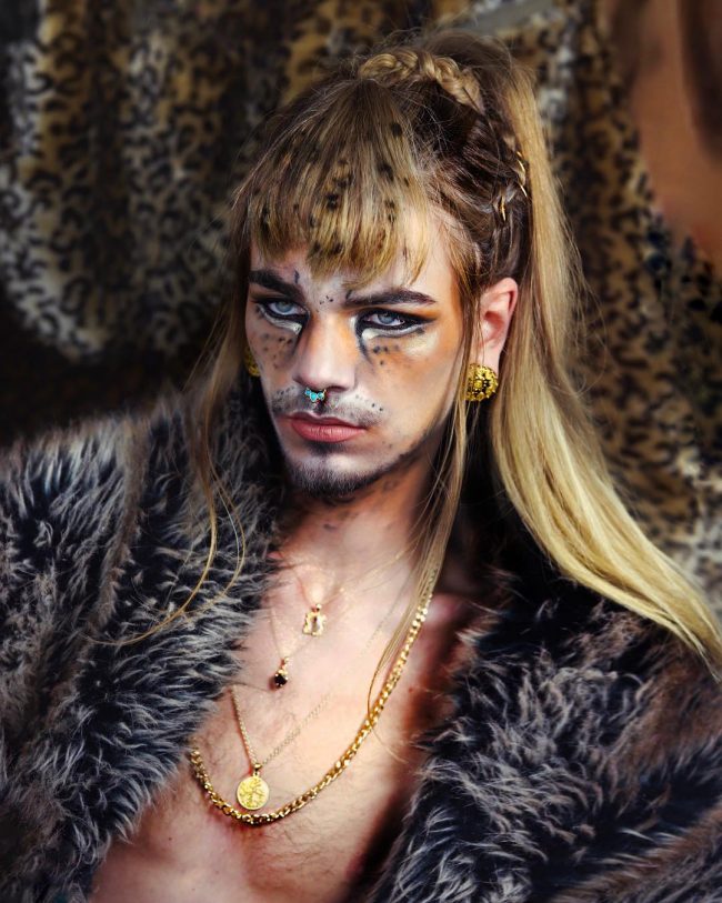 Makeup Artist Uses His Face And Body As A Canvas To Recreate Famous ...