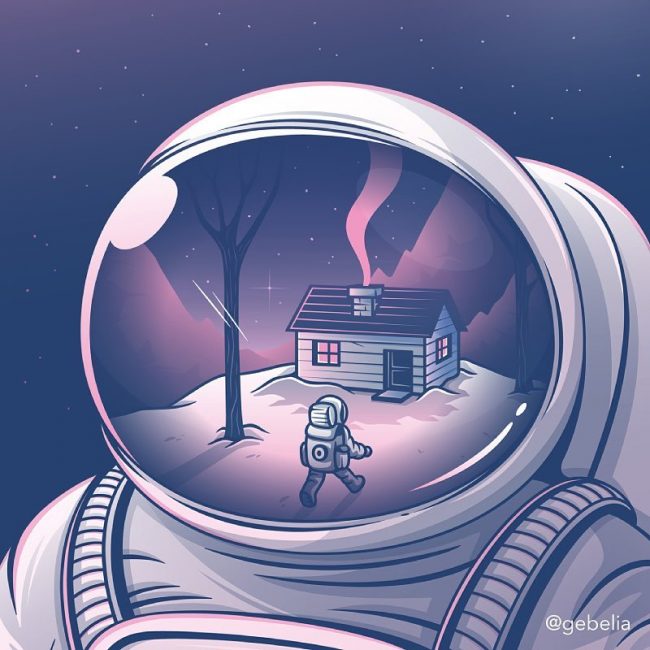 Thought-Provoking Illustrations By Elia Colombo Might Take A Minute To ...