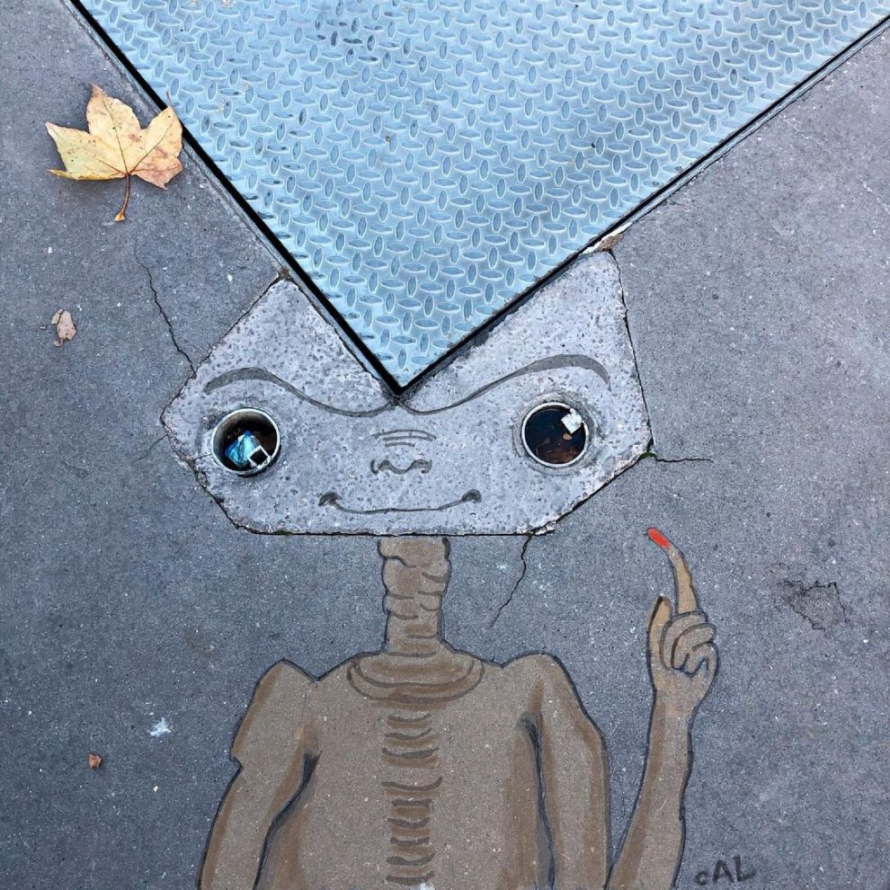 Brilliant Acts of Vandalism by French Artist CAL » Design You Trust ...