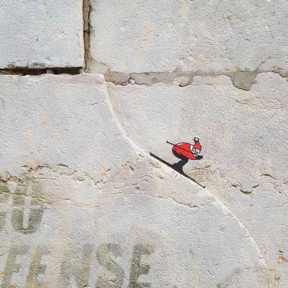 Brilliant Acts of Vandalism by French Artist CAL » Design You Trust ...