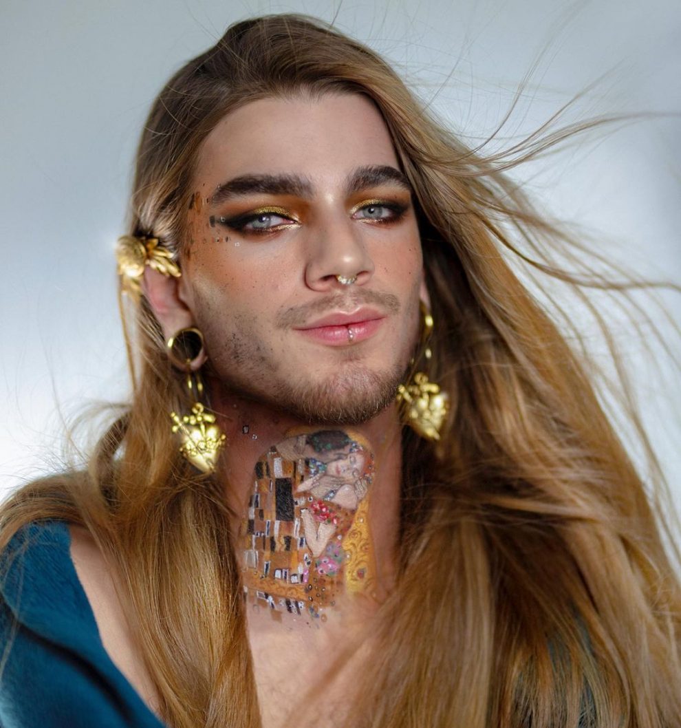 Makeup Artist Uses His Face And Body As A Canvas To Recreate Famous ...