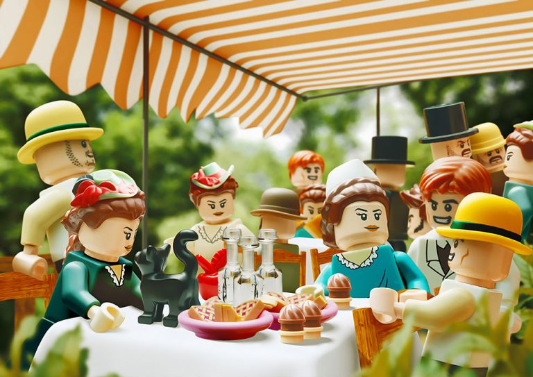 LEGO Painting Arts: Artist Recreates Classic Masterpieces In Everyones ...