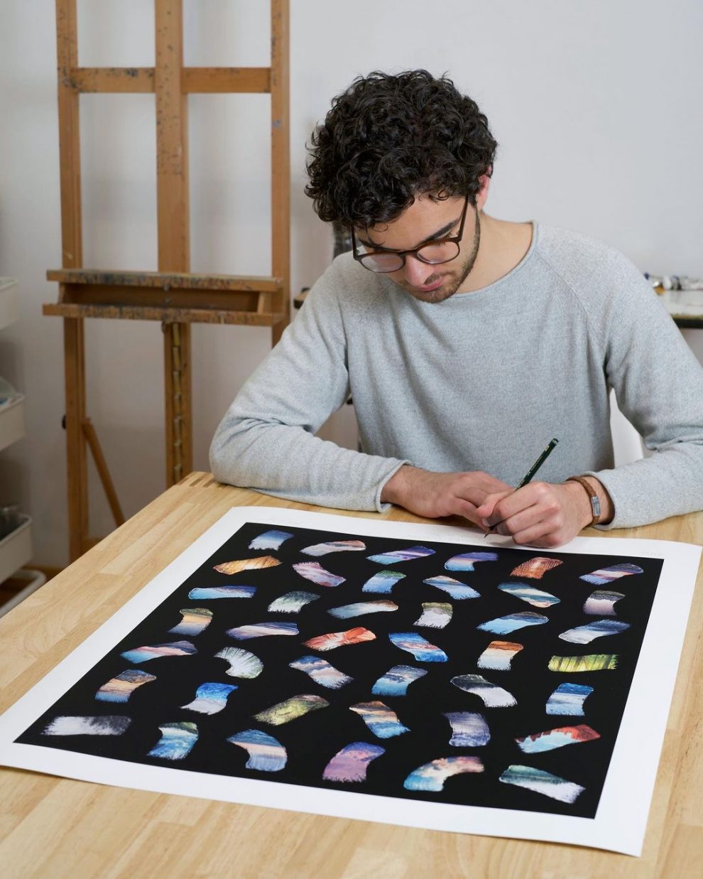 Giant Brushstroke Paintings By David Ambarzumjan Capture Different ...