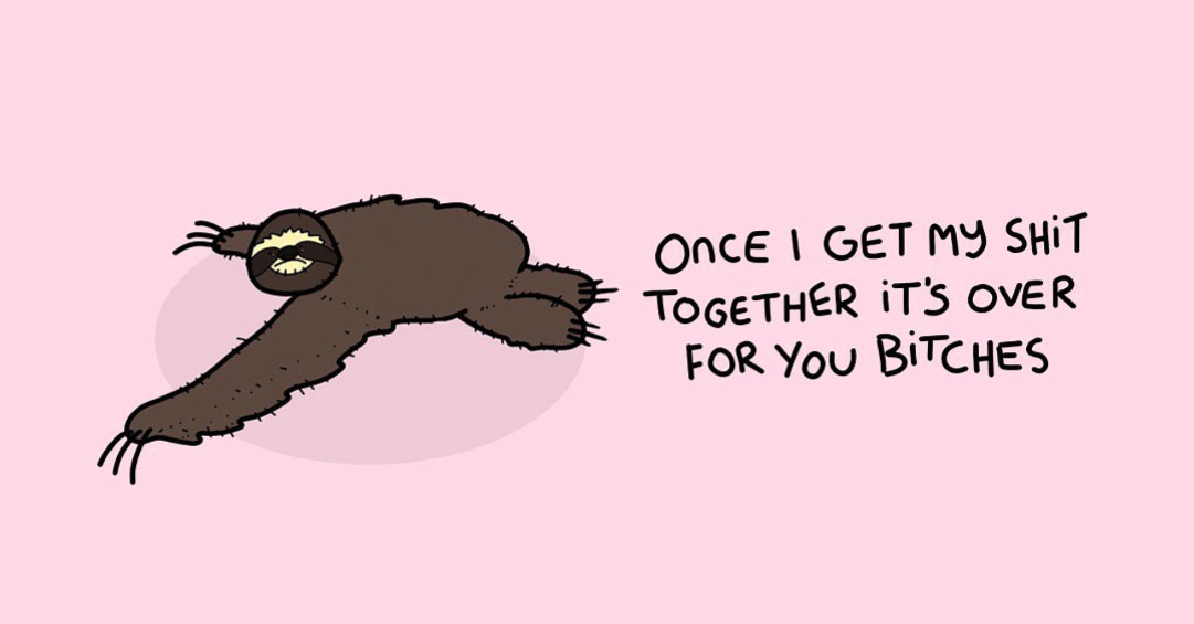 “100 Grumpy Animals”: Artist Draws a Grumpy Animal For Each Day of 2020 ...