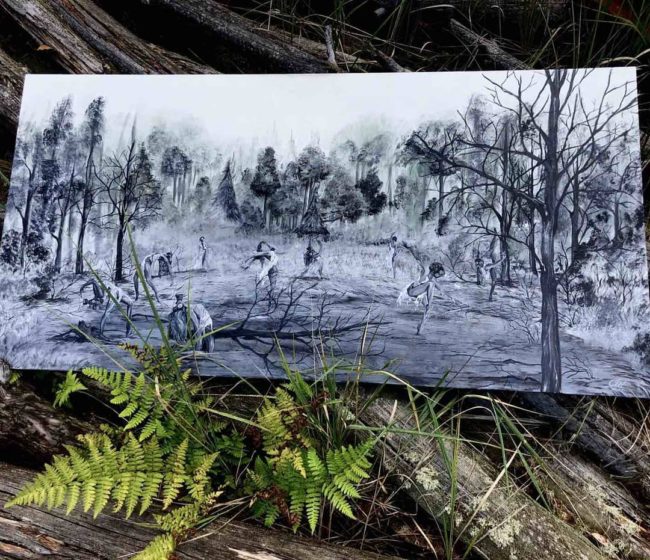 Ukrainian Artist Created A Series Of Paintings About Chernobyl, Where ...