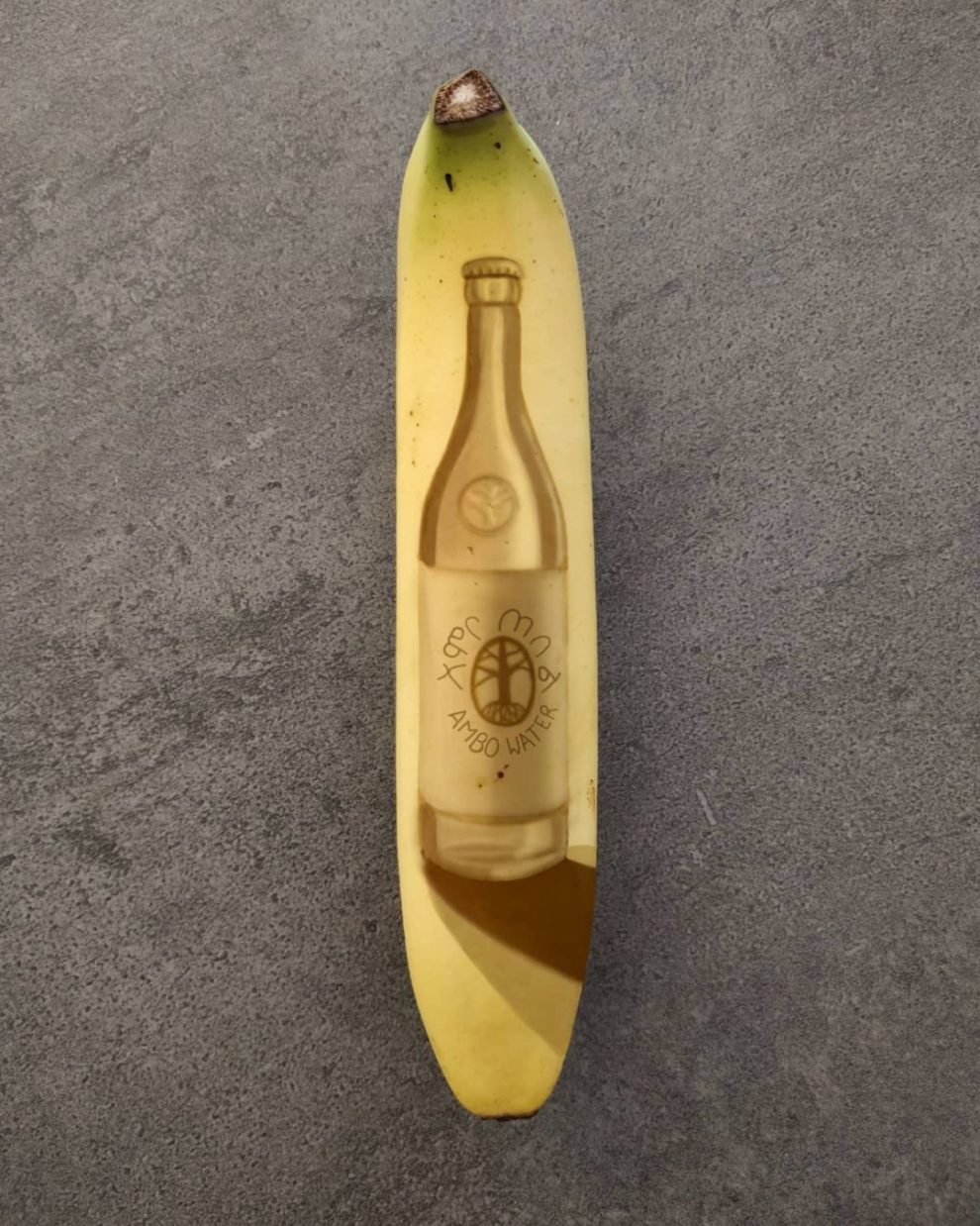 This Artist Creates Amazing Banana Art Made by Poking and Bruising the ...