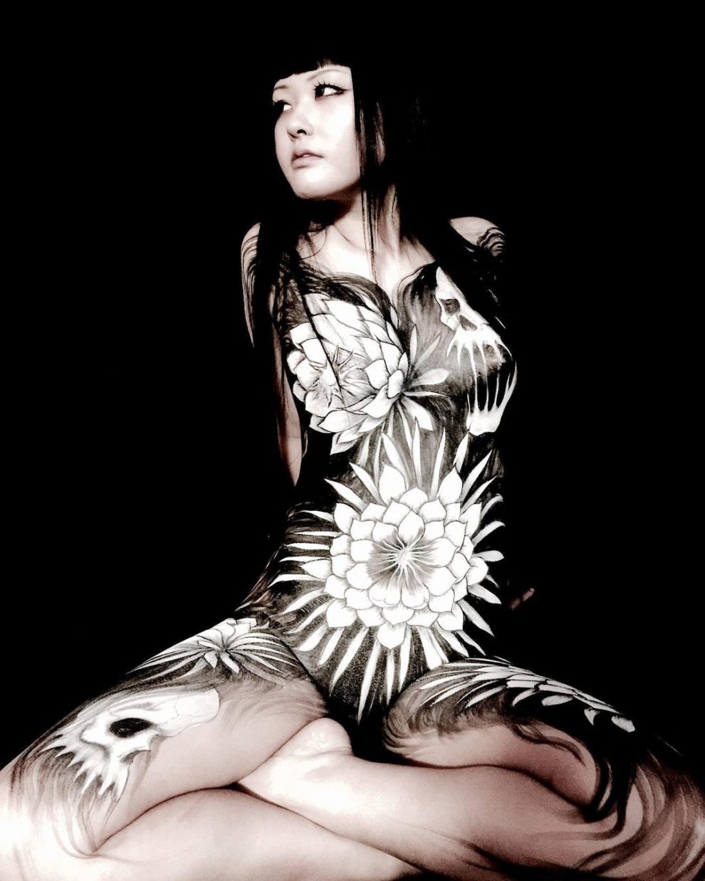 Meet Gaku Azuma, a Japanese Artist Who Transforms Bodies Into Amazing Ink Paintings » Design You ...