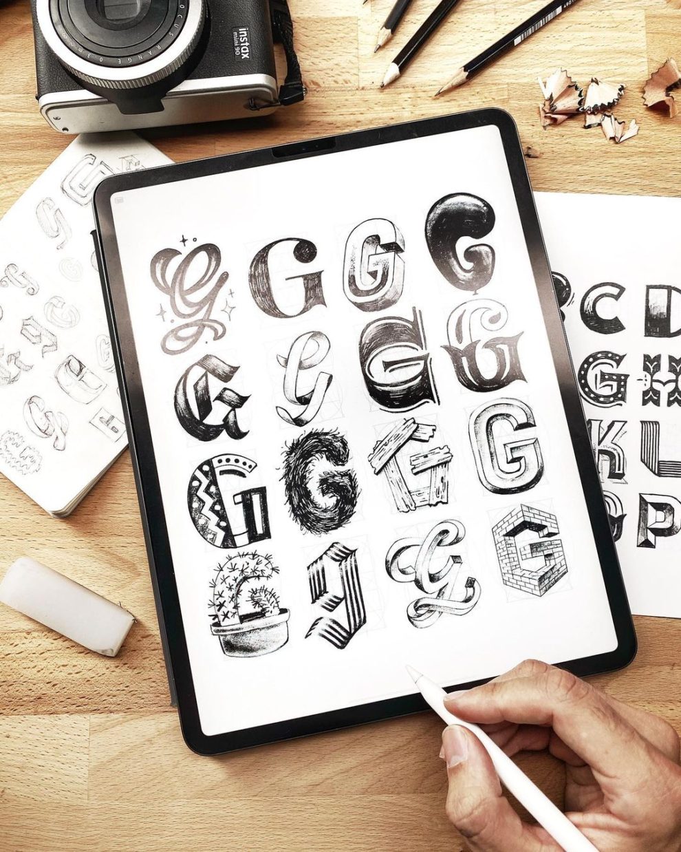 The Art of Hand-Lettering with Stefan Kunz » Design You Trust — Design ...