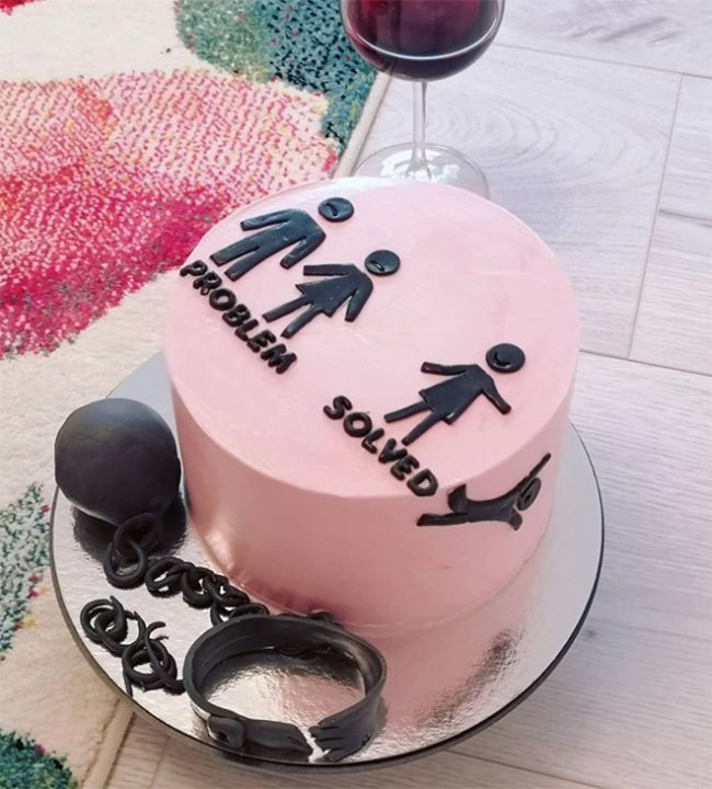 Hilariously Mean Divorce Cakes » Design You Trust — Design Daily Since 2007