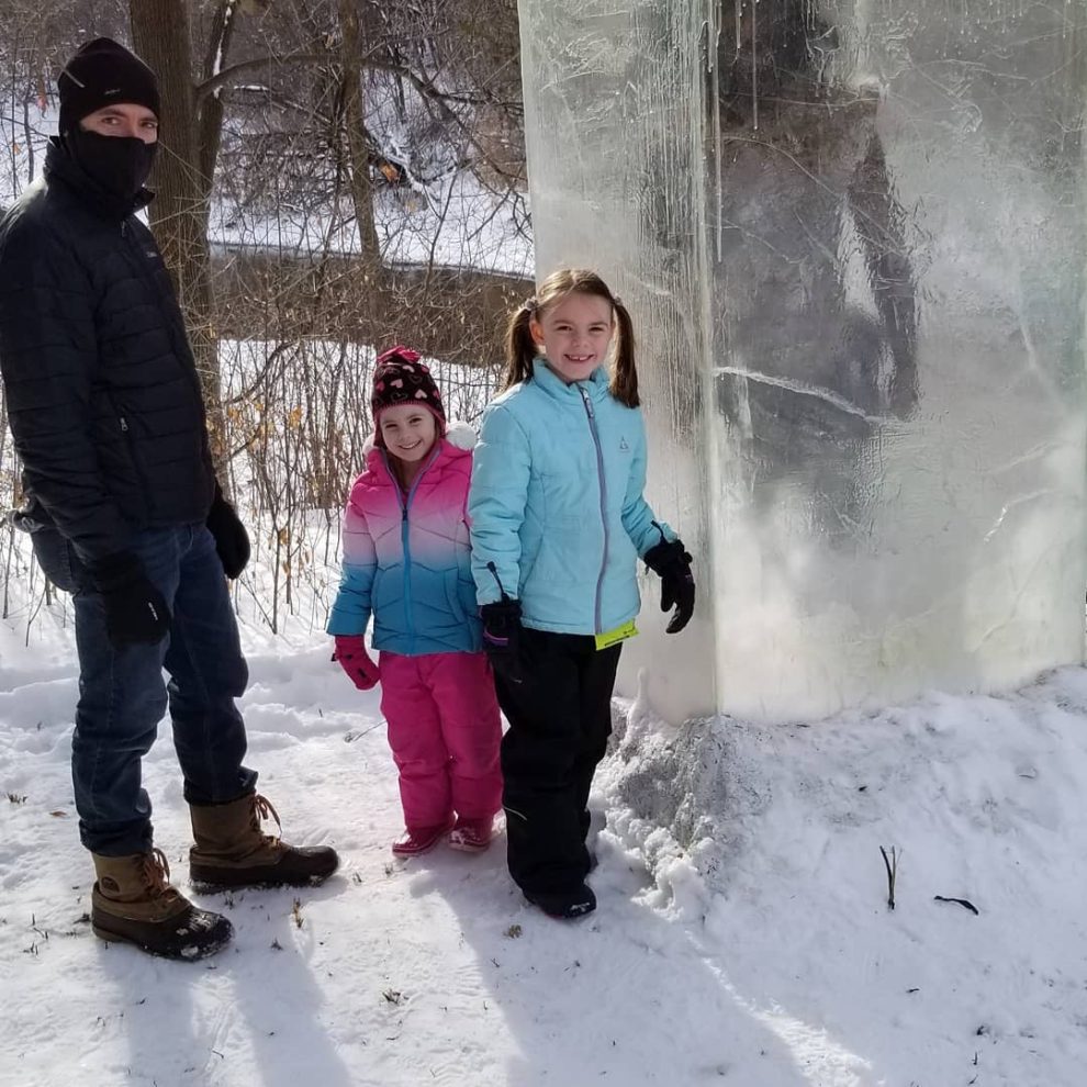 Frozen Caveman Sculpture Compared To Monolith Appears In Minneapolis ...