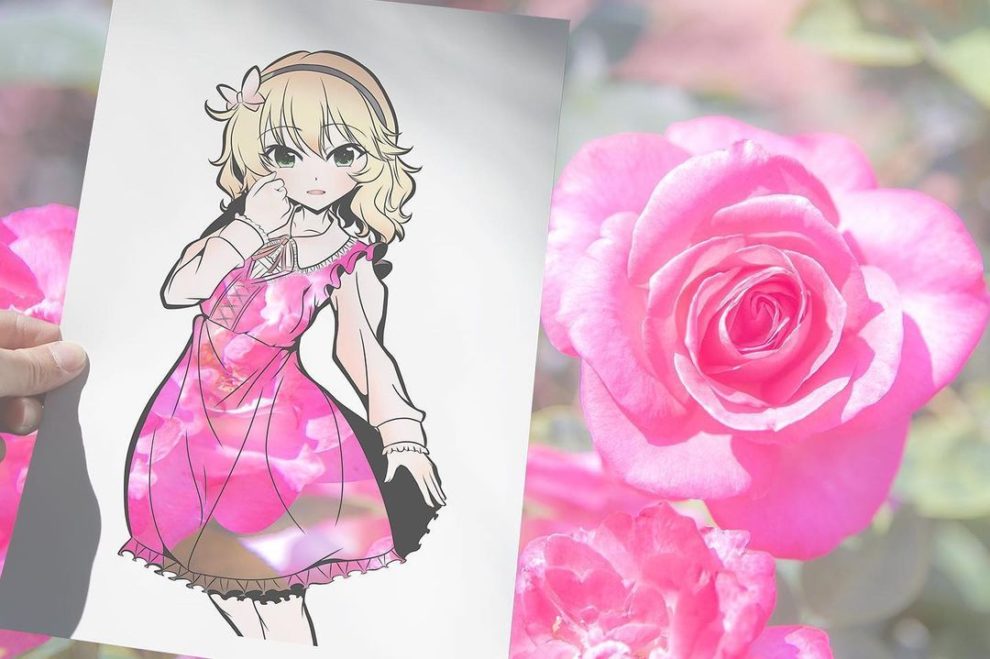 Japanese Artist Colors Anime-Inspired Paper Cutouts With Real-World ...