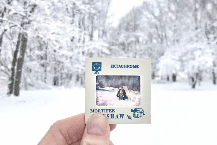 Photographer Uses Her Dad’s Old Slides To Create A Nostalgic Photo ...